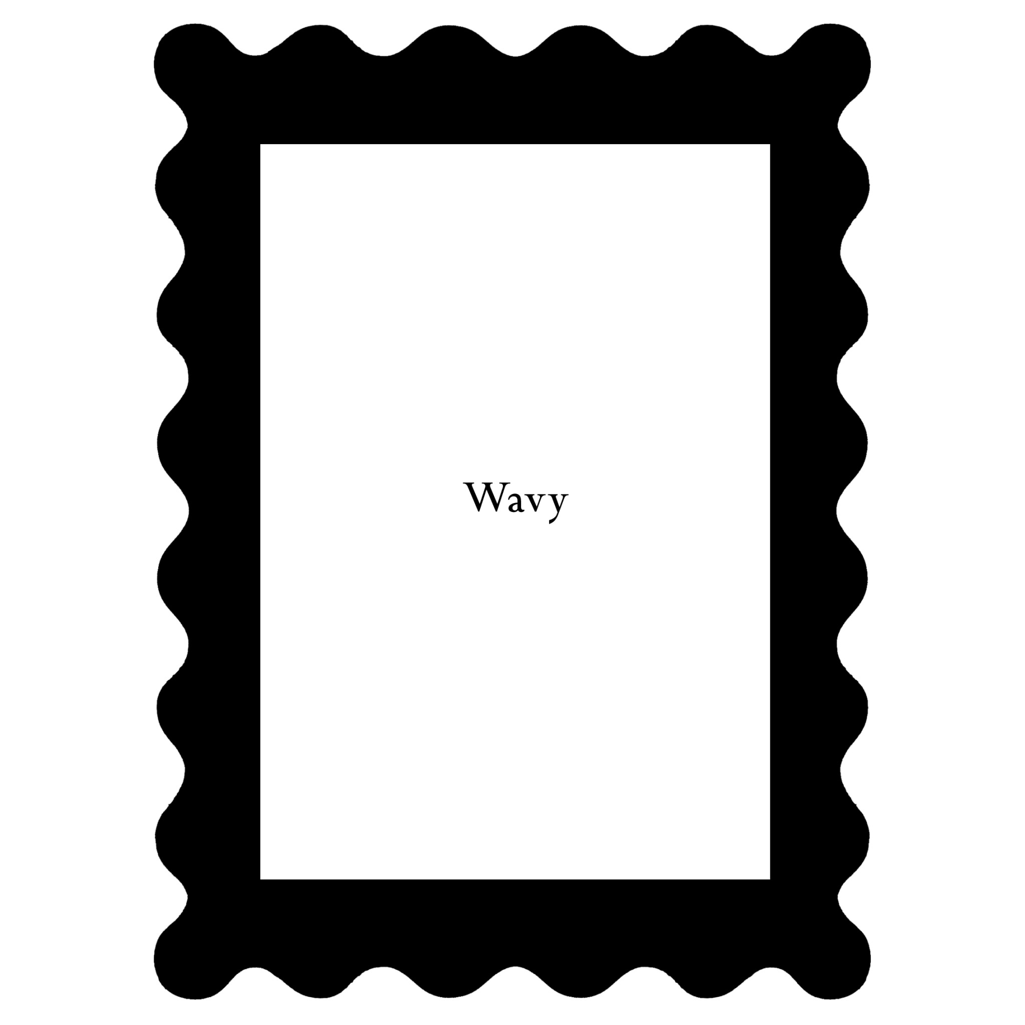 Shaped frame mirrors | Hand Painted Frames