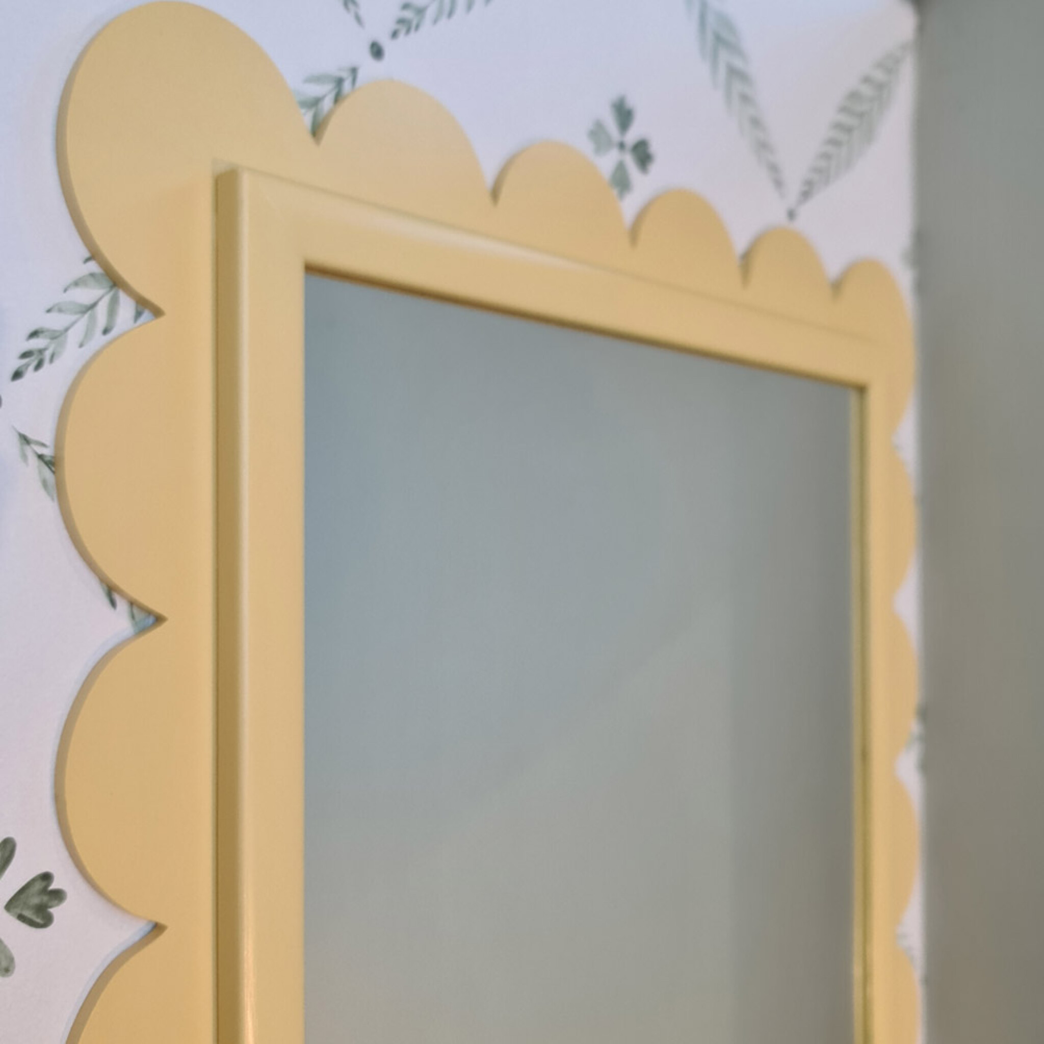 Shaped frame mirrors | Hand Painted Frames