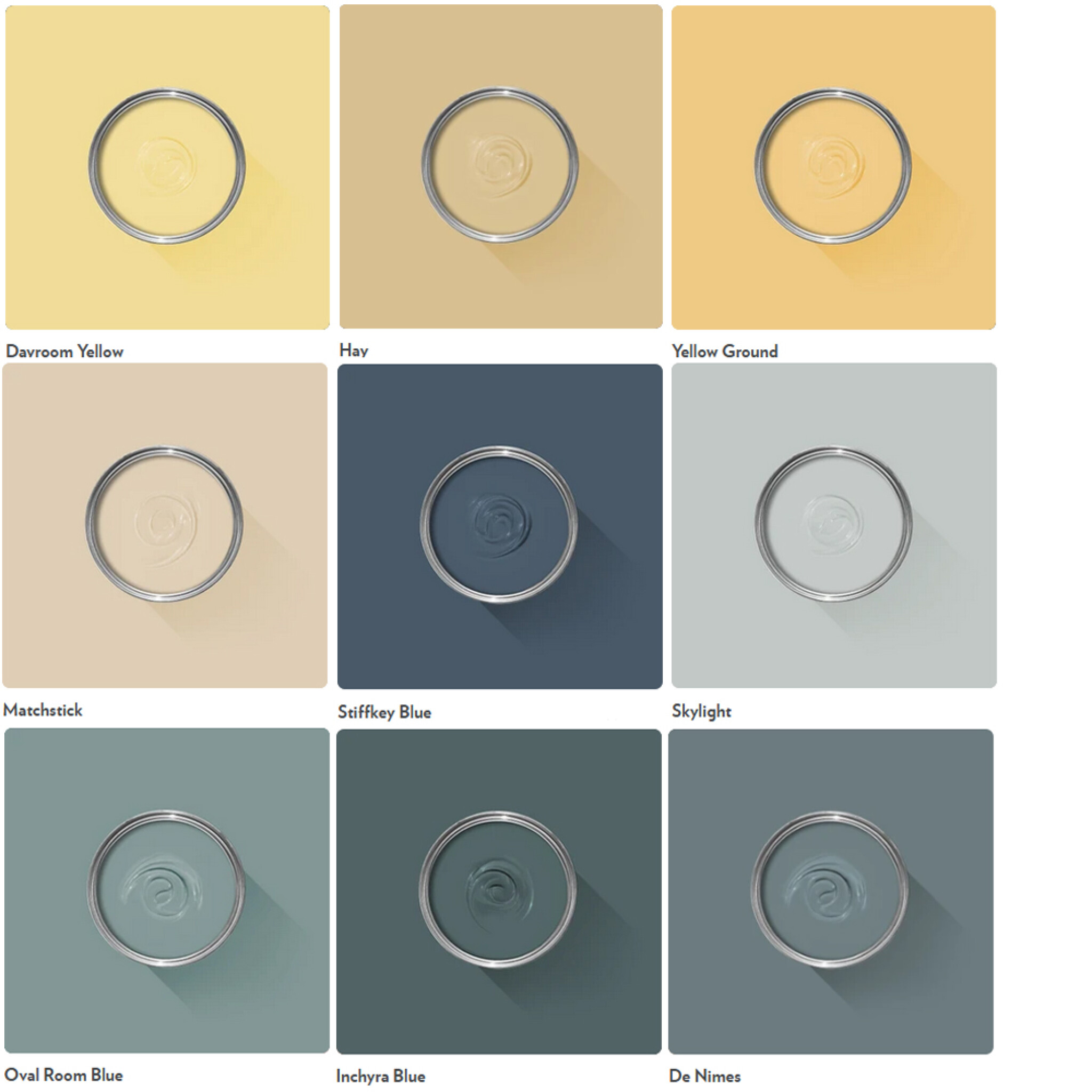 Scallop Handpainted Frames