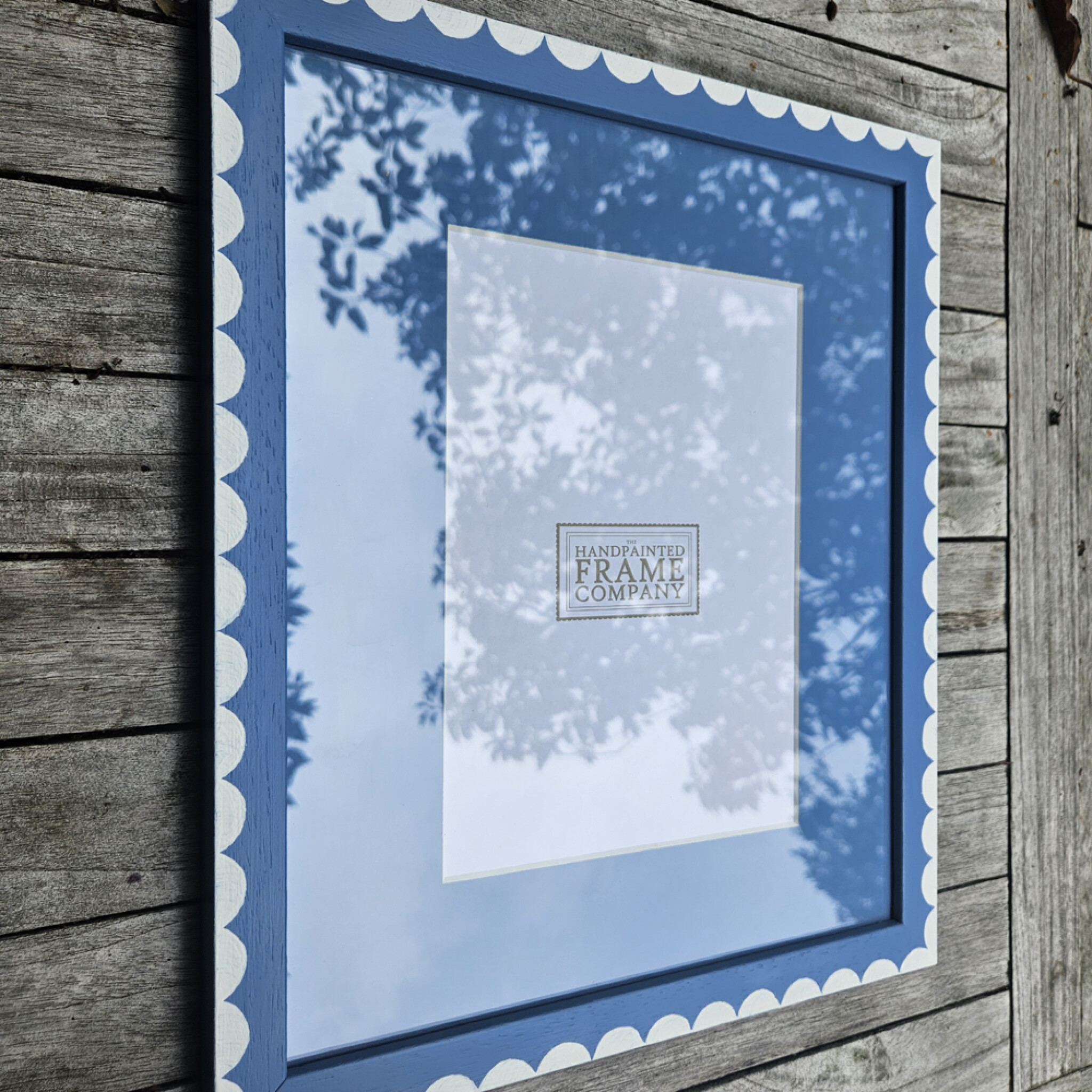 Scallop Handpainted Frames